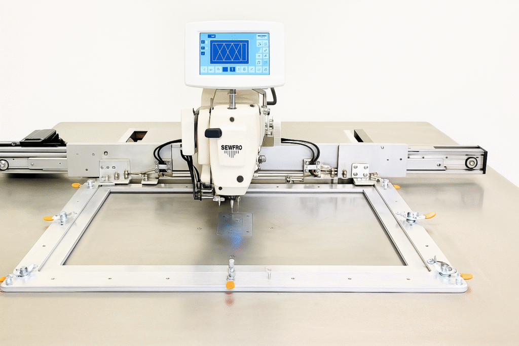 SEWPRO Programmable Sewing Machines: Automation & AI for Industry